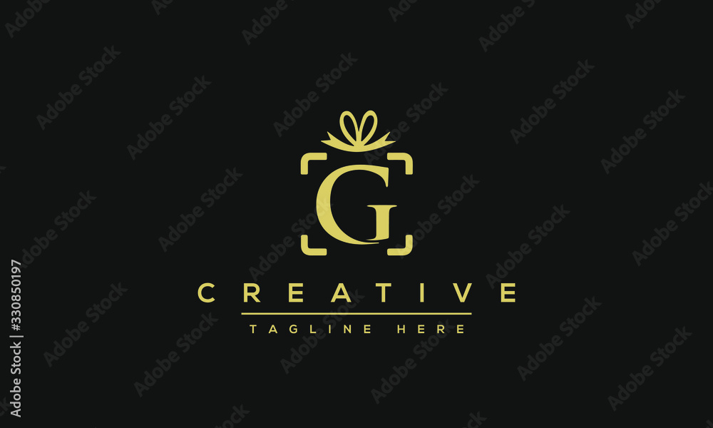 Modern creative letter G vector logo design. Minimalist G Luxury ...
