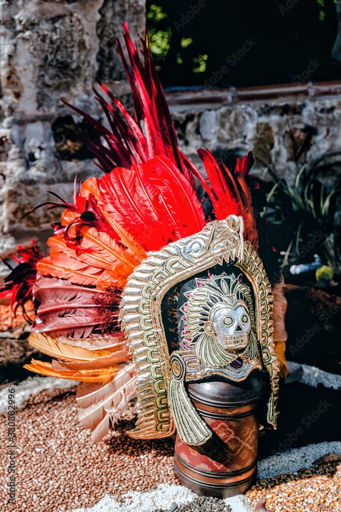 Aztec Warrior Headdress