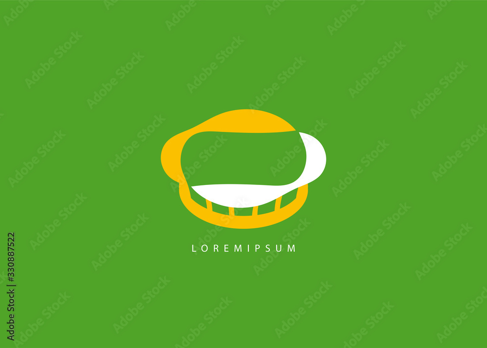 Stadium Logo Vector - Sport Stadium Simple Illustration icon template ...