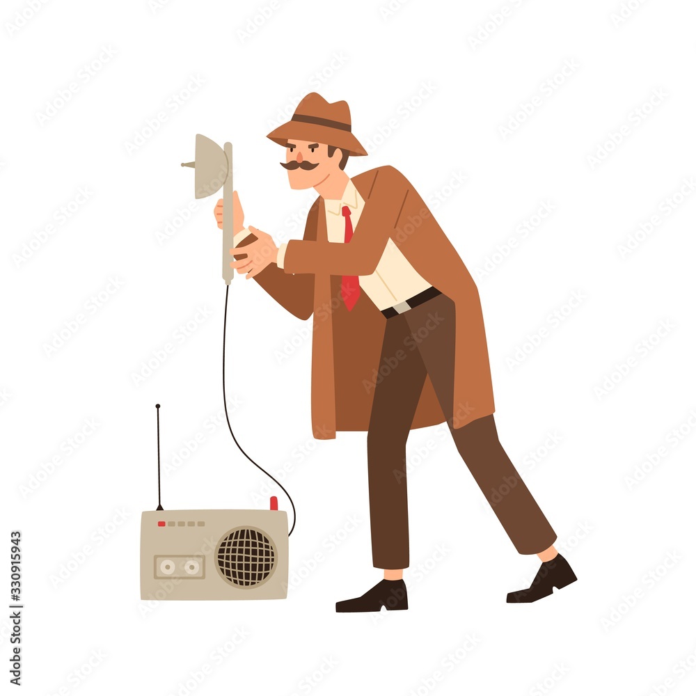 Eavesdropping Cartoon