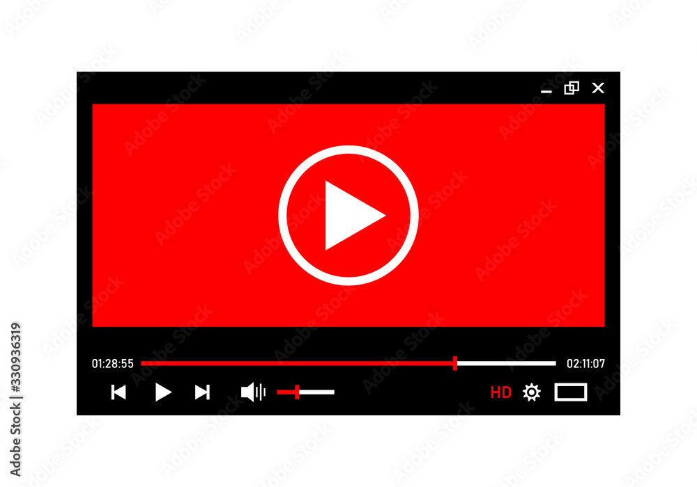 Fototapeta mapa świata dla dzieci Video player interface template for ... Fototapeta mapa świata dla dzieci Video player interface template for ...
