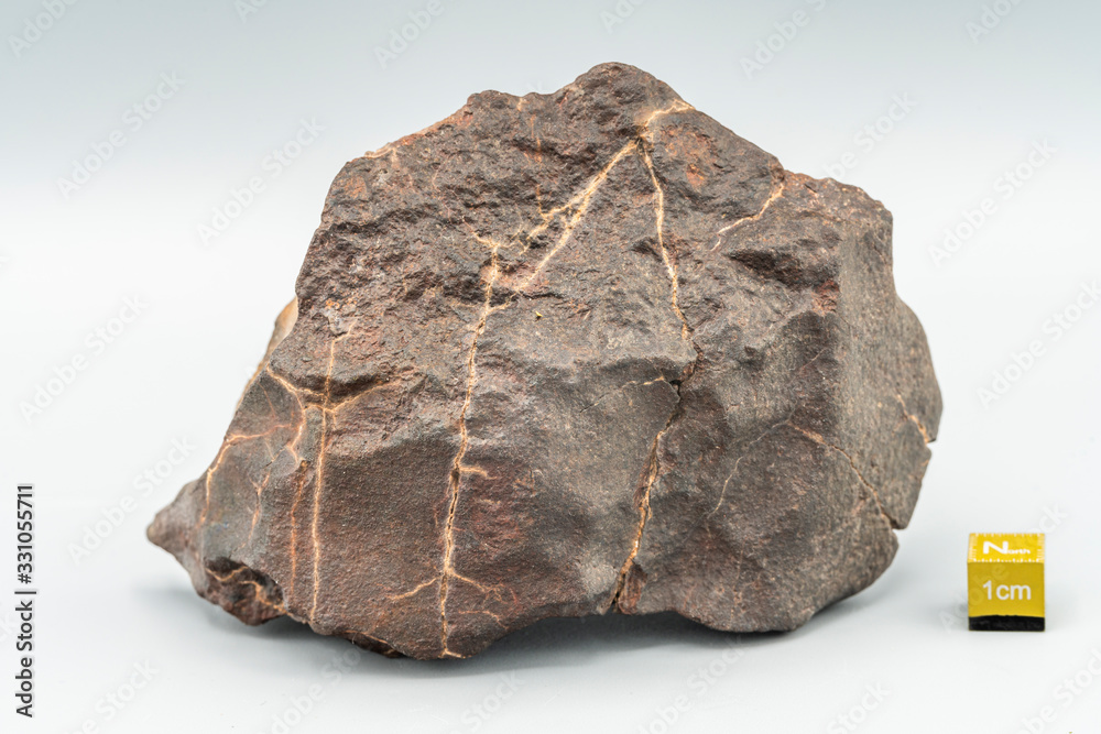 Chondrite Meteorite H Type isolated, piece of rock formed in outer ...