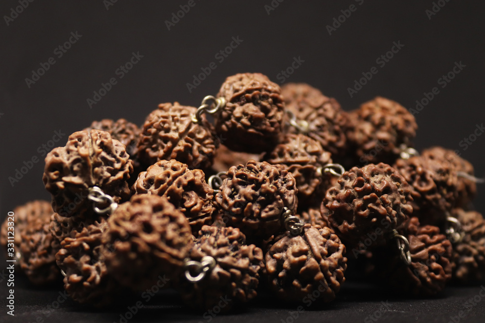 rudraksha seeds Stock Photo | Adobe Stock