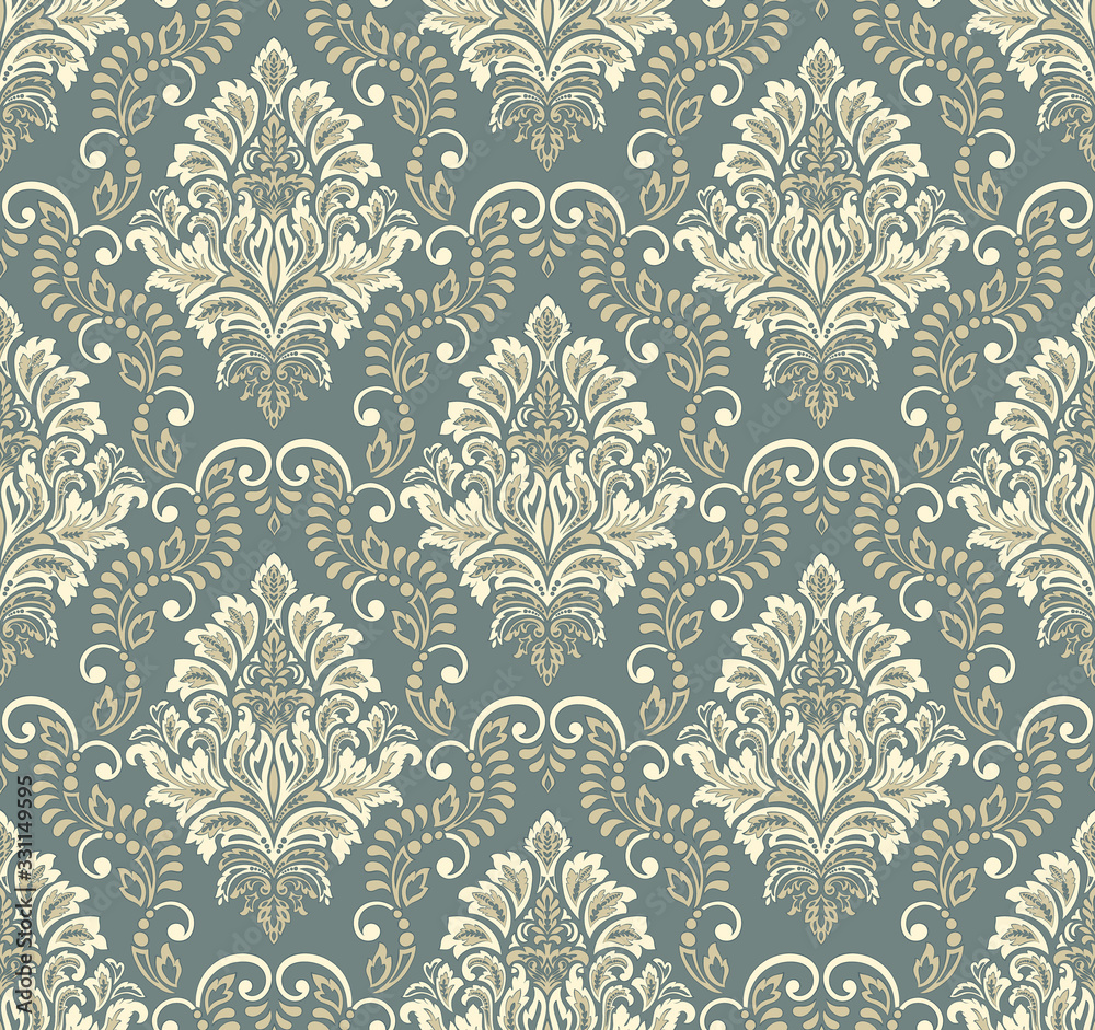 Seamless Victorian Wallpaper Texture
