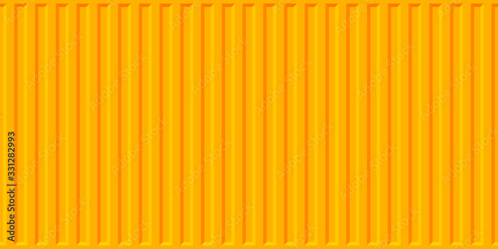 Yellow cargo container. Surface texture and background of sea container ...