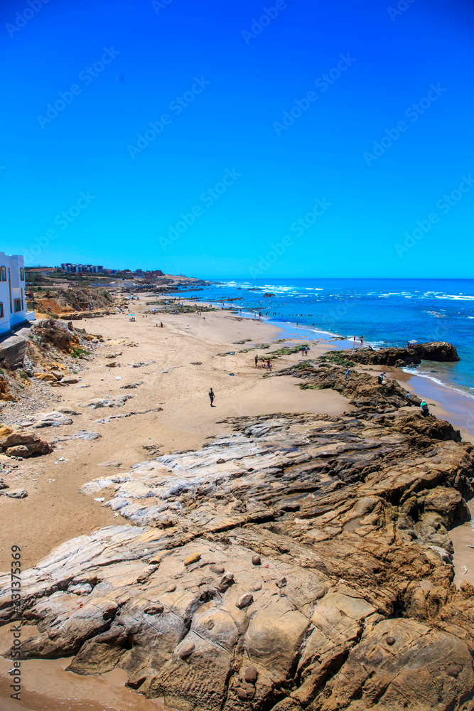 playa de tanger Stock Photo | Adobe Stock