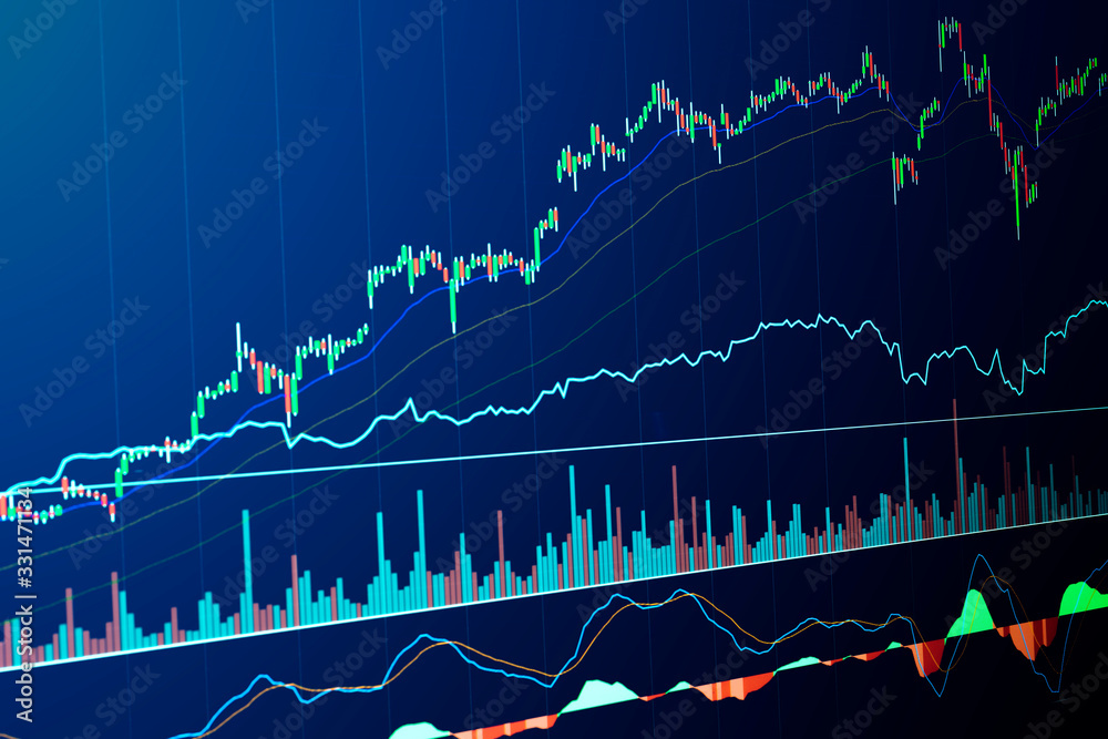 Foto de business financial trading ideas concept stock market finance ...