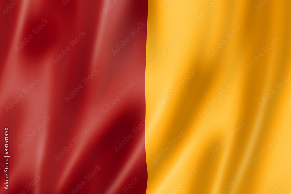 Rome city flag, Italy Stock Illustration | Adobe Stock