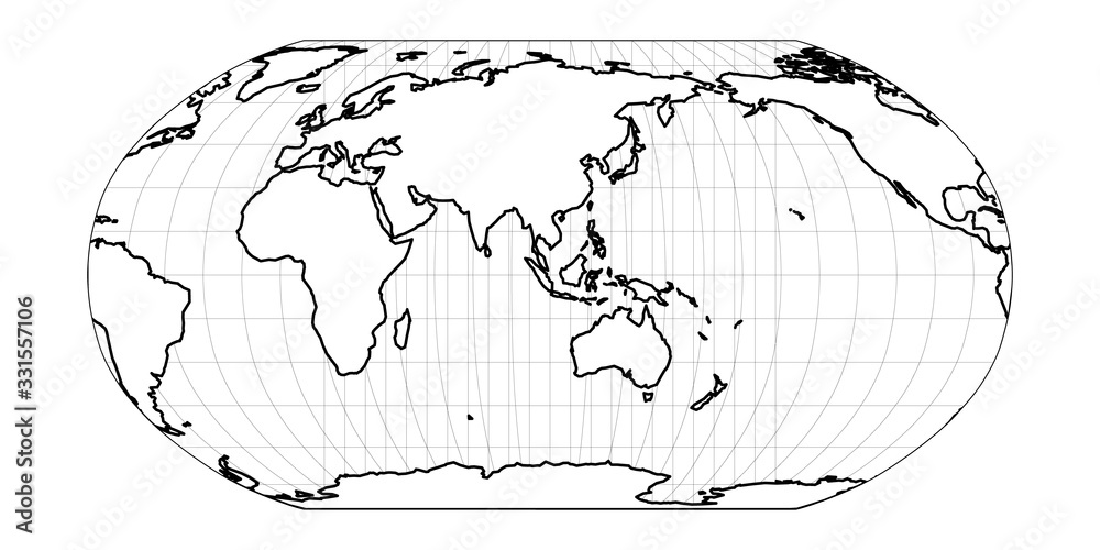 Robinson Projection Blank