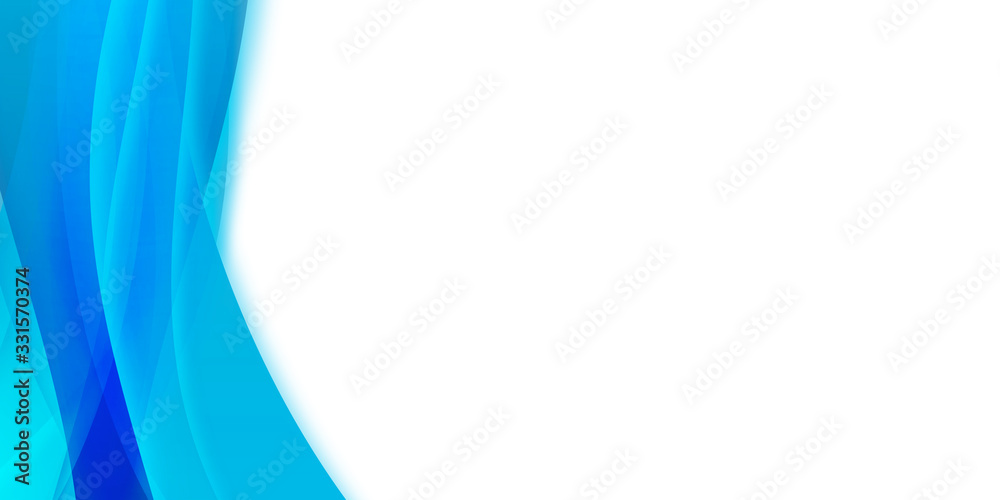 Blue business abstract presentation background with modern concept ...