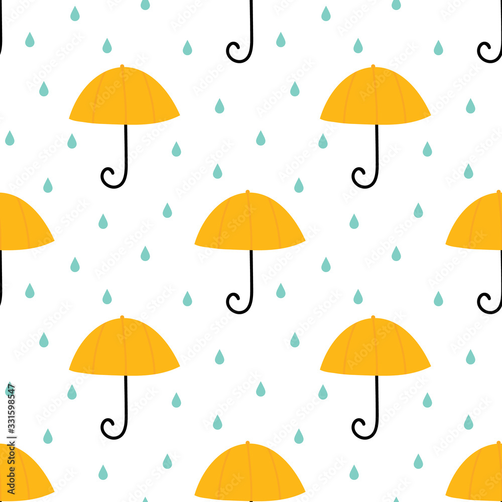 Cute Umbrella Background
