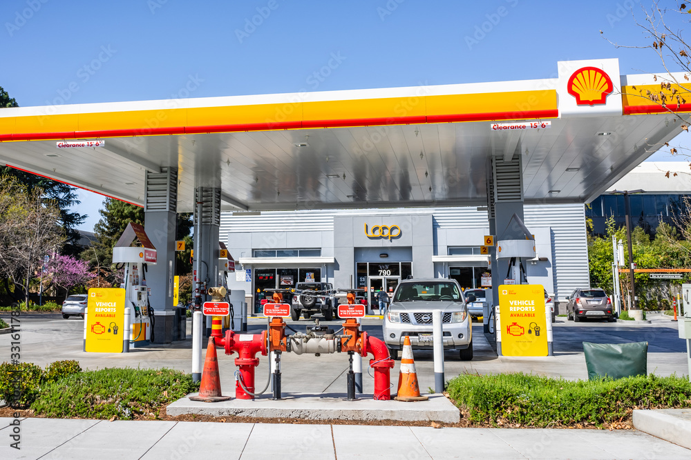 Shell Gas Station