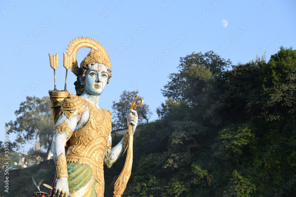 Statue of Lord Rama in India Stock Photo | Adobe Stock