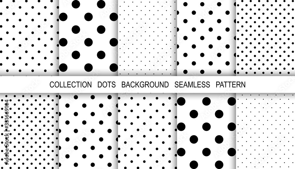 Dots abstract background. Template background dots. Mockup. Cover for ...