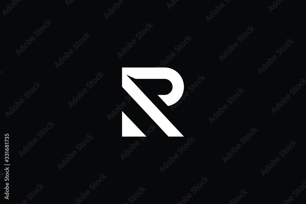 Minimal elegant monogram art logo. Outstanding professional trendy ...