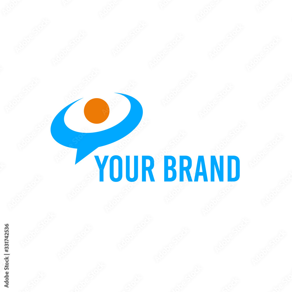 7.abstract logo message for your logo needs Stock Vector | Adobe Stock