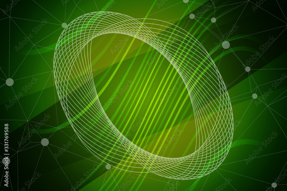 abstract, green, technology, light, design, digital, wallpaper, black ...