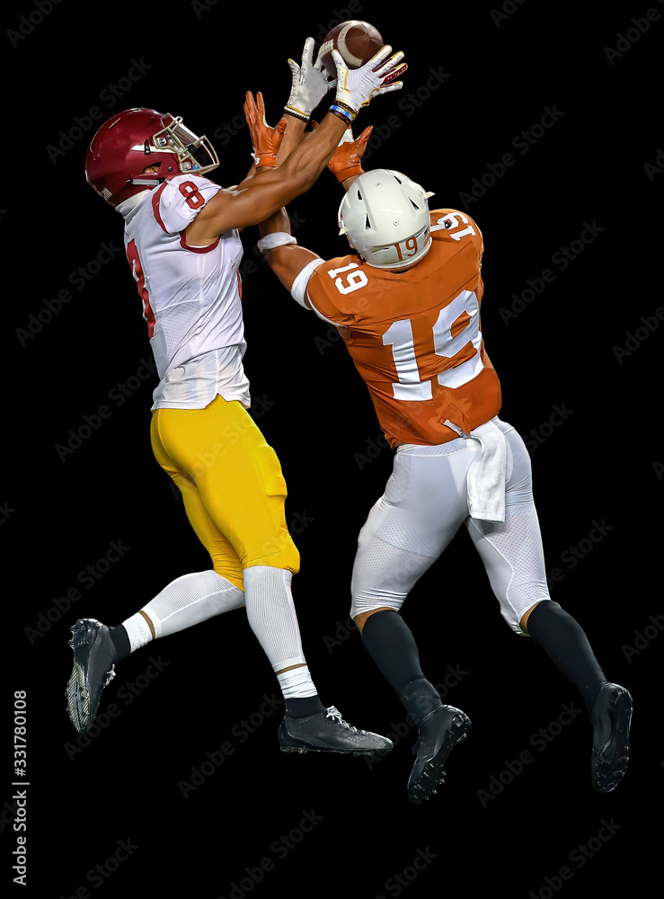Great action photos of football players making amazing plays during a ...
