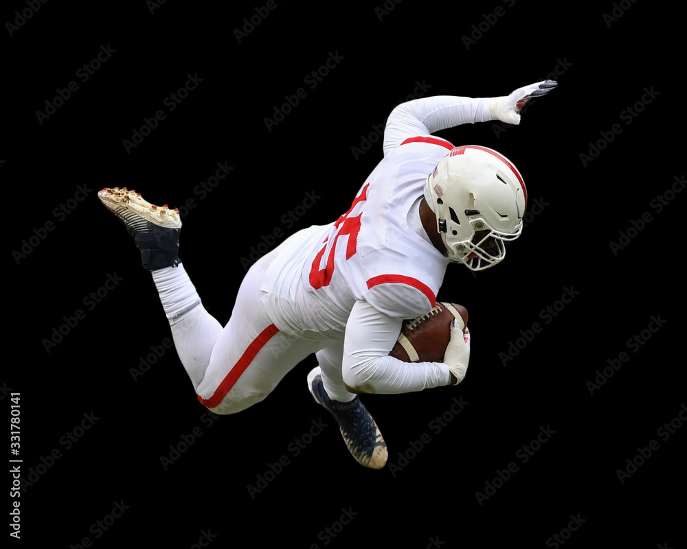 Great action photos of football players making amazing plays during a ...