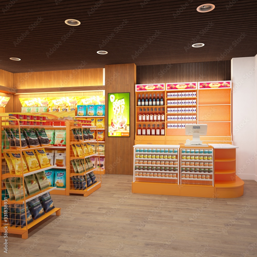 Retail Storefront Rendering