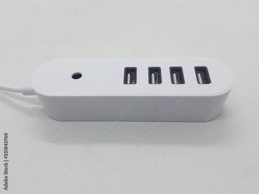 Blank Empty Electronic USB Hub for Computer Connection Expansion Tools ...
