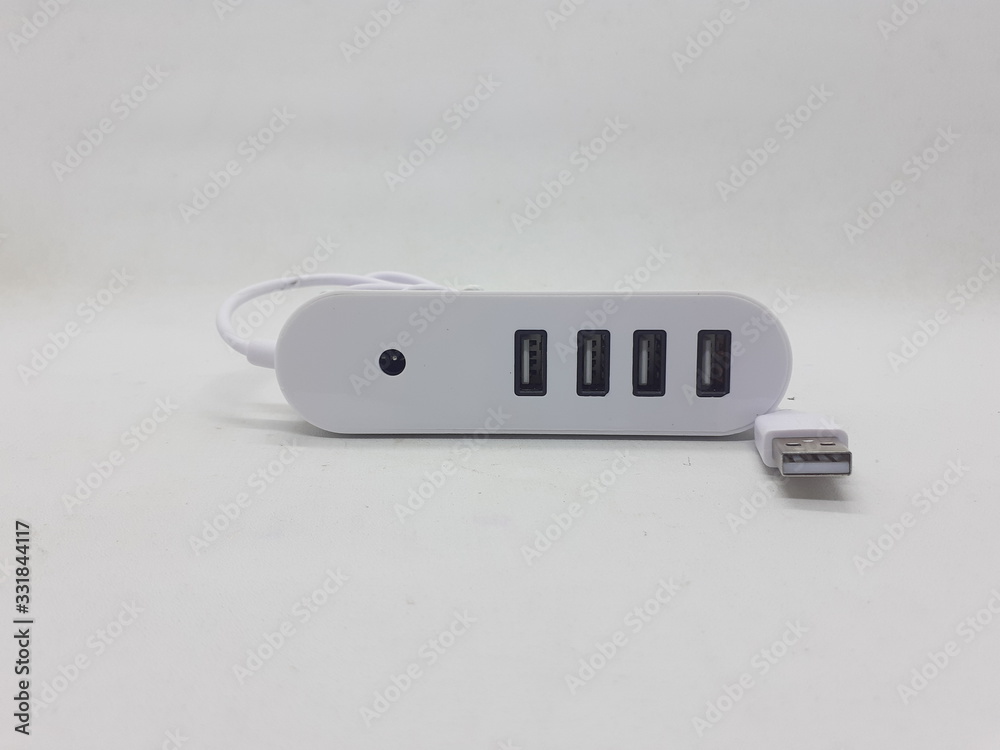 Blank Empty Electronic USB Hub for Computer Connection Expansion Tools ...