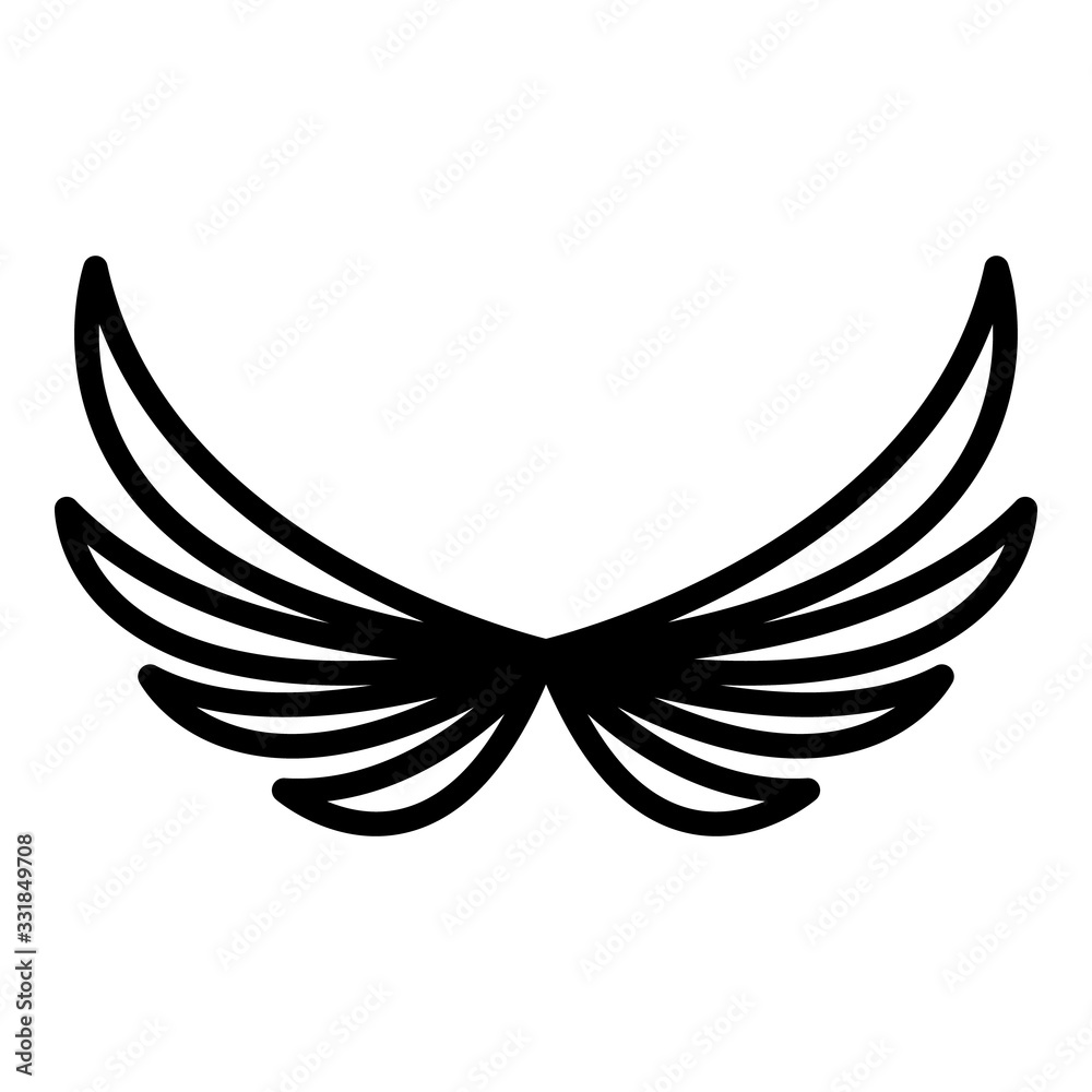 Falcon Wings Vector