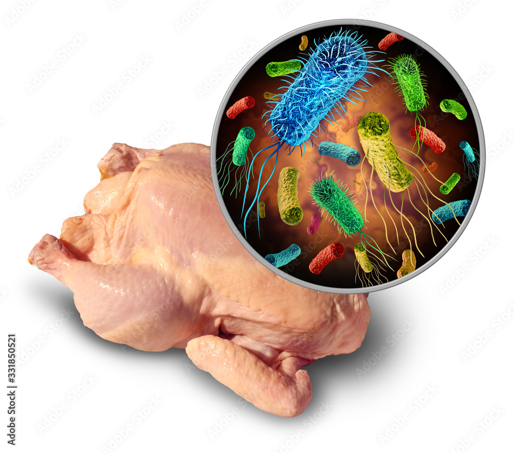 Foodborne Pathogen Stock Illustration | Adobe Stock