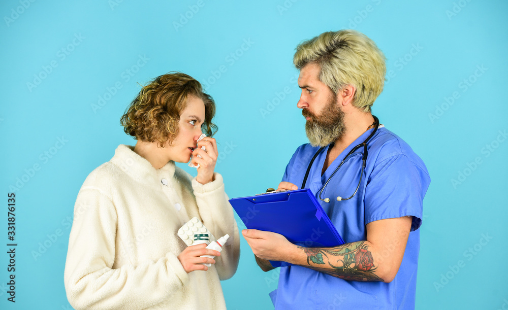 Ask for complaints. Prescribe tests and treatment. Diagnose concept ...