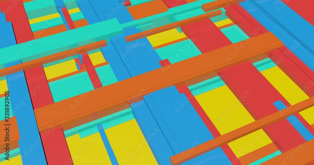 Gaming Retro Background with Pixel Platformer Concept Art Stock Video ...