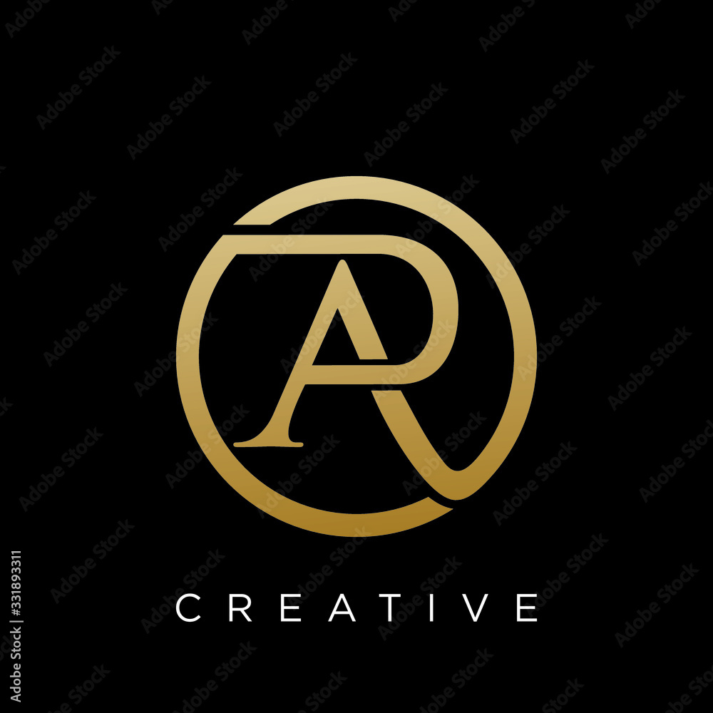 ap logo abstract symbol Stock Vector | Adobe Stock