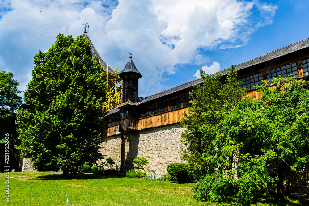 Sucevita Monastery is an Orthodox monastery in Romania, built between ...