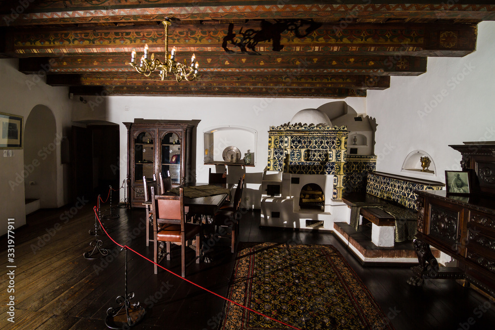 Medieval Castle of earl Vlad Dracula in Bran Stock Photo | Adobe Stock