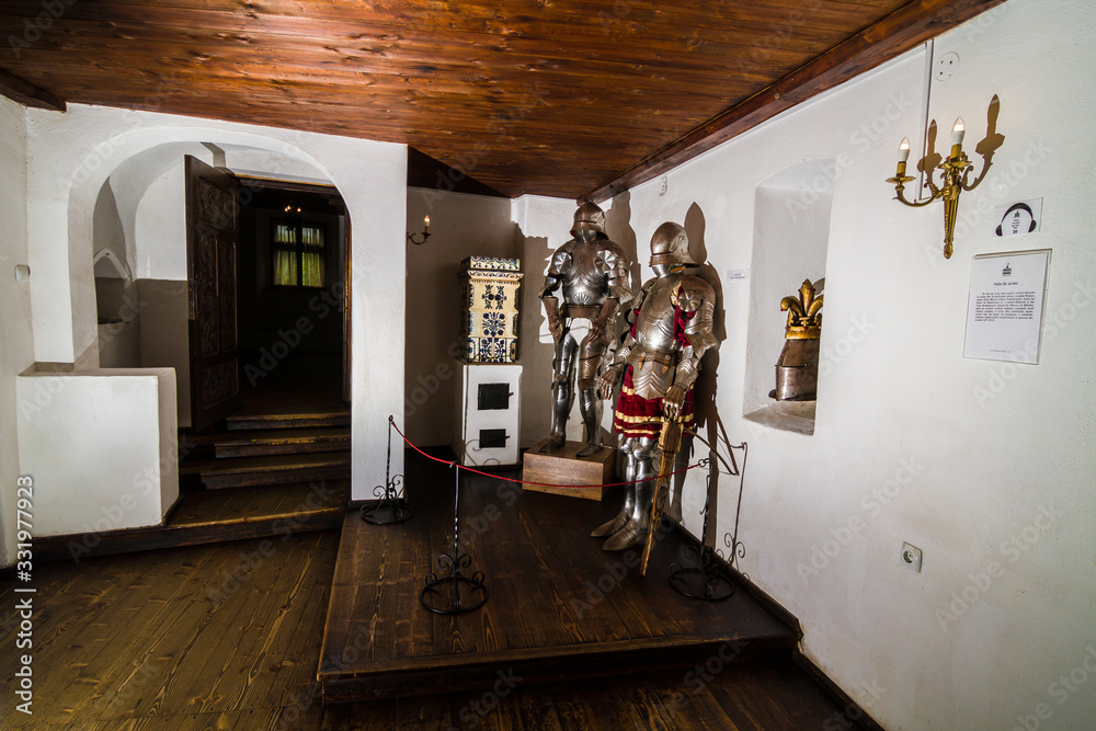 Medieval Castle of earl Vlad Dracula in Bran Stock Photo | Adobe Stock