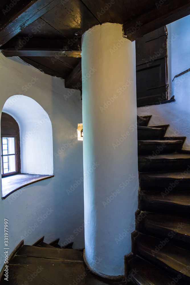 Medieval Castle of earl Vlad Dracula in Bran Stock Photo | Adobe Stock