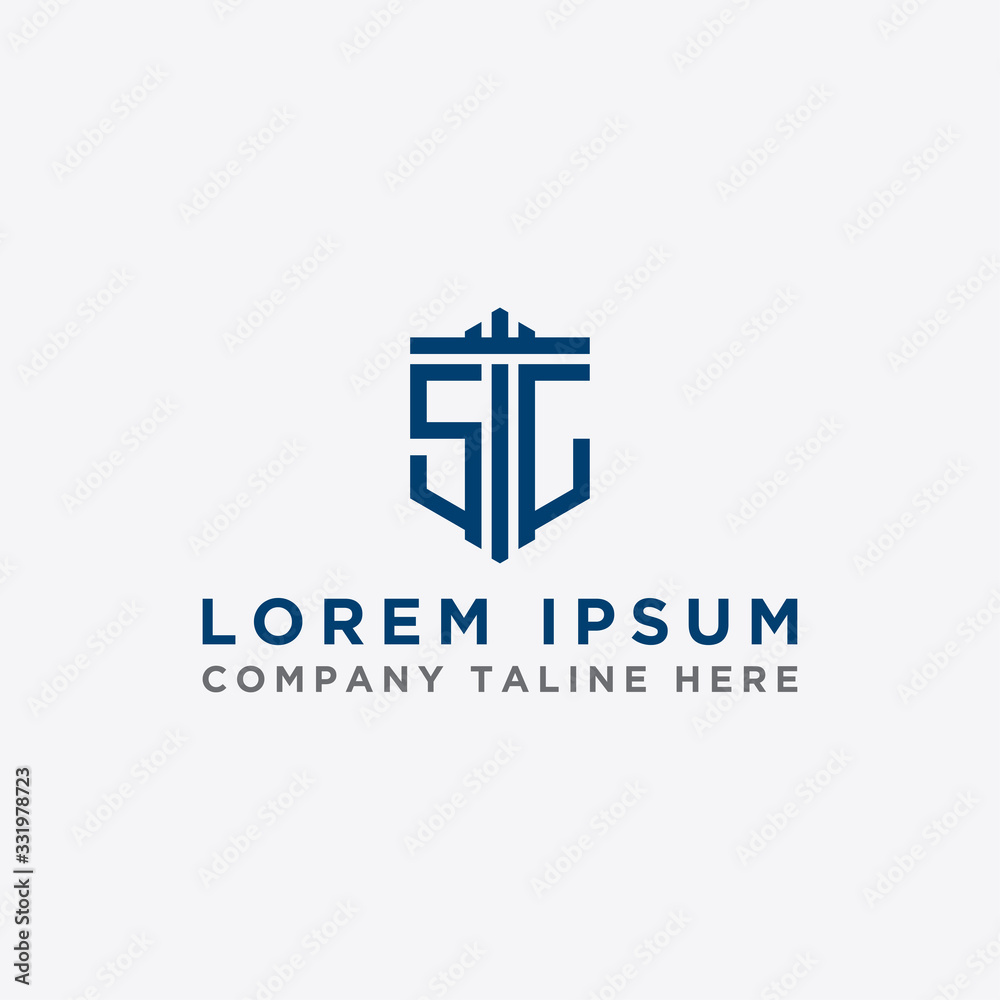 logo design inspiration for companies from the initial letters of the ...