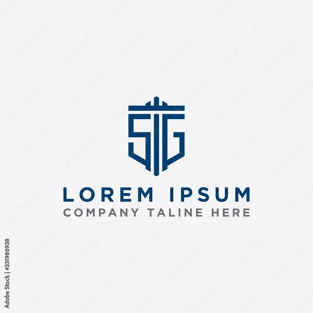 logo design inspiration for companies from the initial letters of the ...