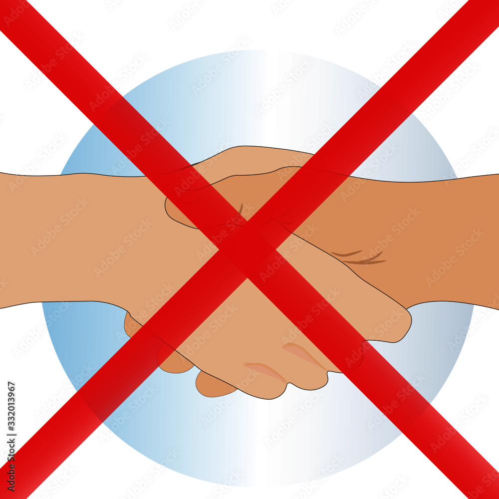 hands, greeting, do not shake hands, hygiene, cleanliness, bacteria ...