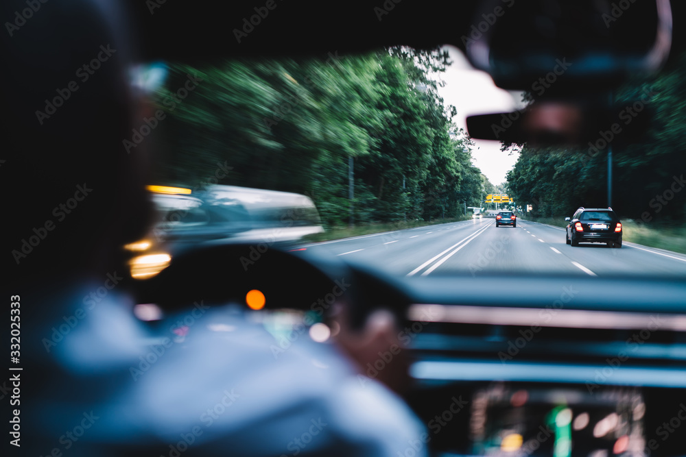 Interstate Driving View