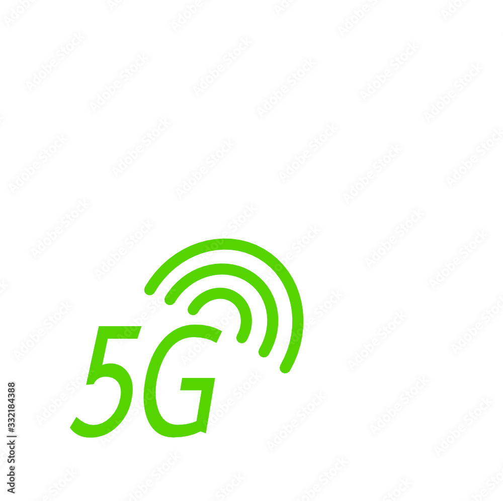 5G technology icon network sign. Illustration 5g internet symbol in ...