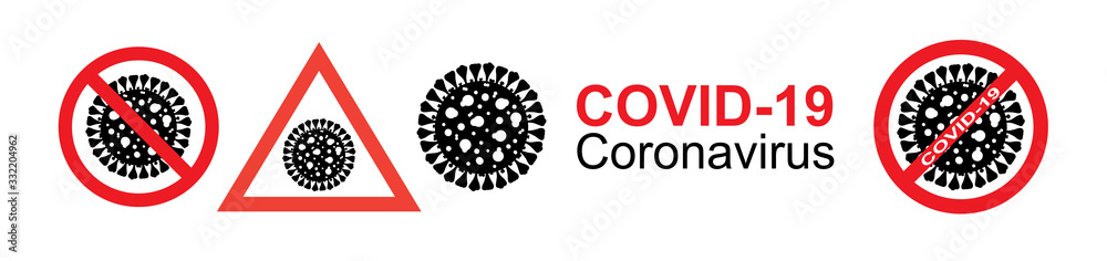 Corona virus disease covid-19 sign. Vector illustration. Infographic ...