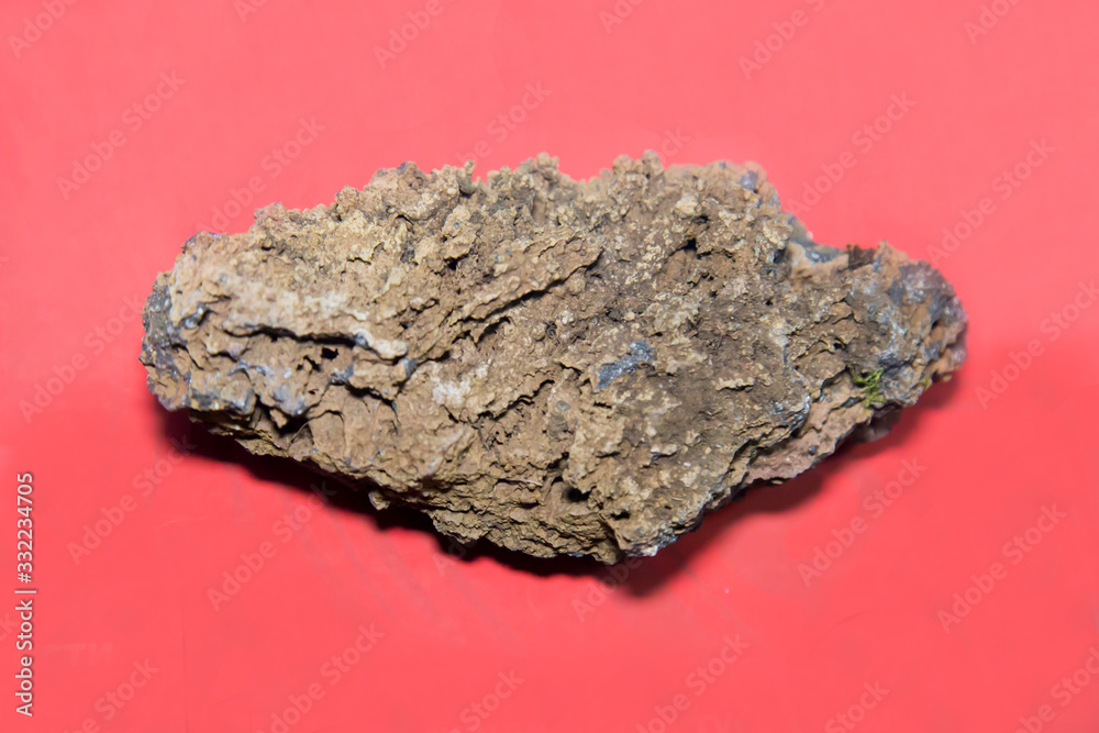 Fotografia do Stock: Mineral Volcanic tuff, basalt part of the lava ...