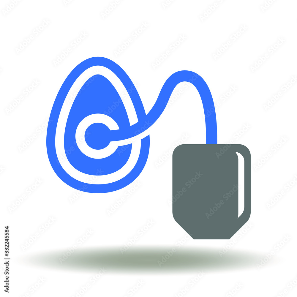 General Anesthesia Logo. Oxygen Mask Icon Vector. Pre oxygenation ...