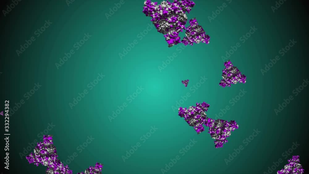 Vidéo Stock Coronavirus Covid-19 Infected virus 2019-ncov pneumonia in ...