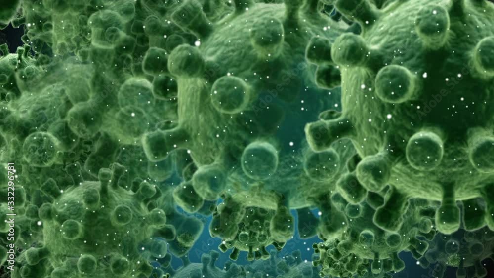 Video „Medical illustration 2d, 3d animation background of cells ...