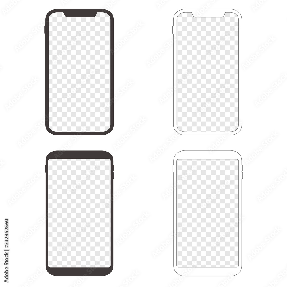 pc laptop tablet smartphone vector illustration Stock Vector | Adobe Stock