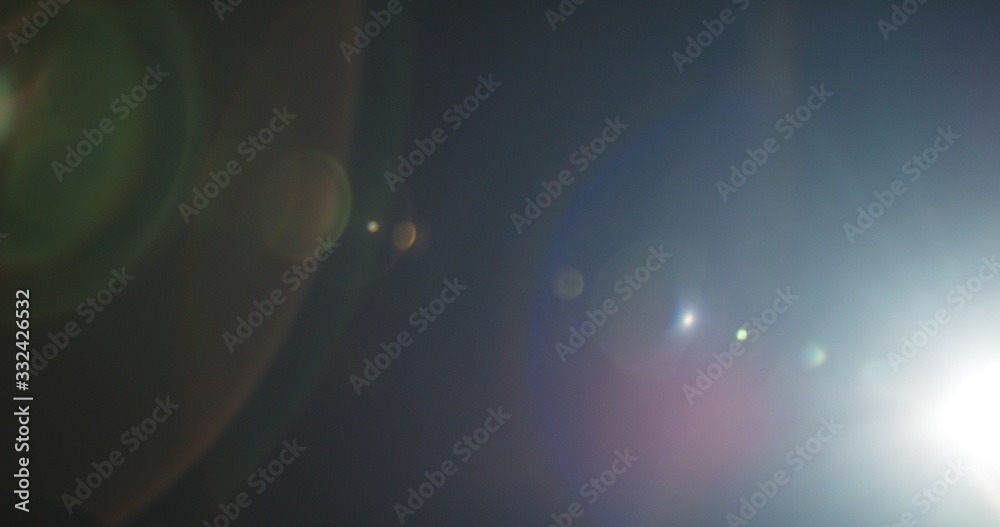 Light Leak Cine Lens 24mm Lens Flares for Film and Movie. Bright Lens ...
