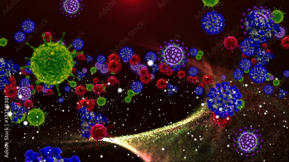 Evil cells of coronavirus bacterium, characters emoji of covid 19 virus ...