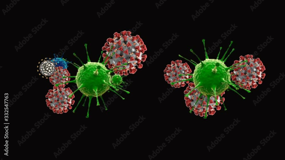 Evil cells of coronavirus bacterium, characters emoji of covid 19 virus ...