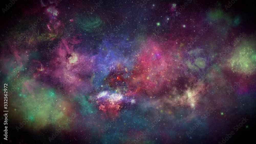 Flying In Orion Nebula 4K is motion footage for scientific films and ...